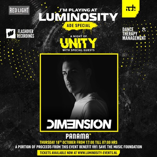 Stream DIM3NSION - Luminosity presents A Night Of Unity by Ferry ...