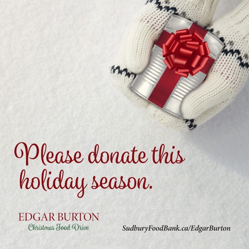 Stream episode Food Bank Focus #3 - Edgar Burton Christmas Food Drive ...