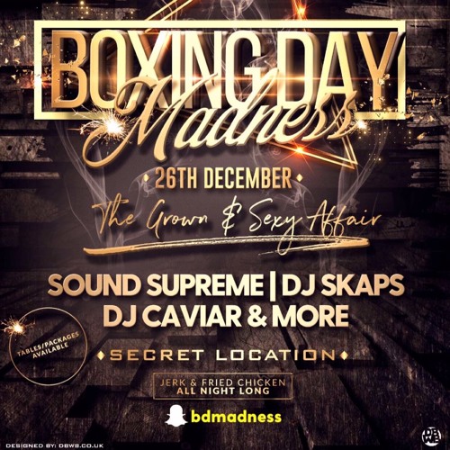 Stream 🎁 Boxing Day Madness ️ 👔 The Grown & Sexy Affair 👠 Mix #2 ...