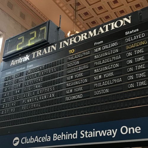Stream Amtrak Solari Board by witf | Listen online for free on SoundCloud