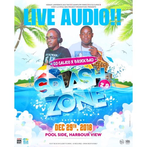Stream SPLASH ZONE 2.0 [DEC. 29, 2018] by Dj Calico 876 | Listen online ...