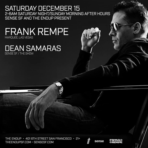 Stream Frank Rempe - EndUp Live Dec 2018 by Frank Rempe | Listen online ...