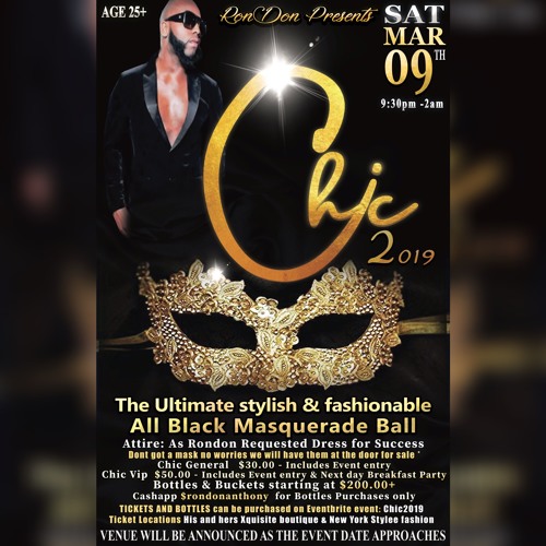 Stream RONDON Presents Chic 2019 MAR 9TH PROMO CD by DJ MANNY FI DI ...