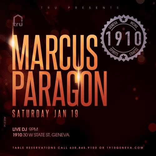 Stream Live @ 1910 Geneva 01/19/2019 TRU Presents by Marcus Paragon ...