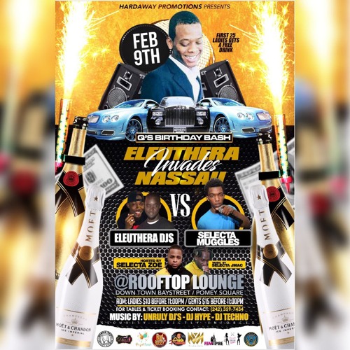 Stream DJ TECHNO FT SELECTA ZOE - QUE BIRTHDAY BASH (PROMO CD) (JAN ...