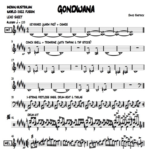Stream Gondwana (B) - Midi Demo by David Rastrick Demo Recordings ...