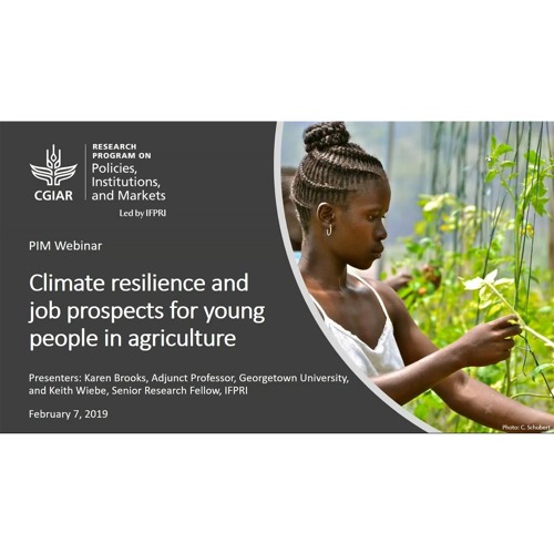 Stream episode PIM Webinar Series: Climate resilience & job prospects ...