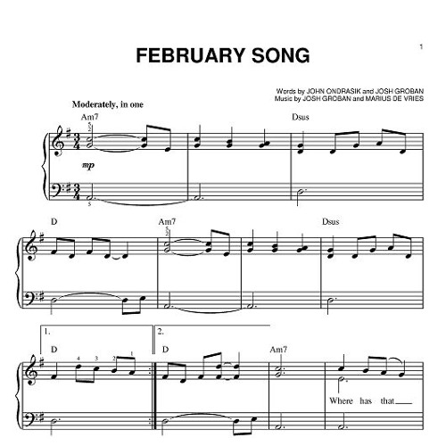 Stream February Song by David B. | Listen online for free on SoundCloud