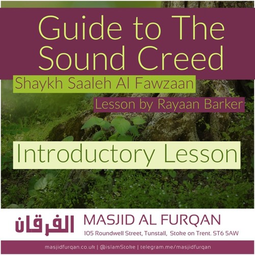 Stream Learn About Islam | Listen to A Guide to Sound Creed - Rayaan ...