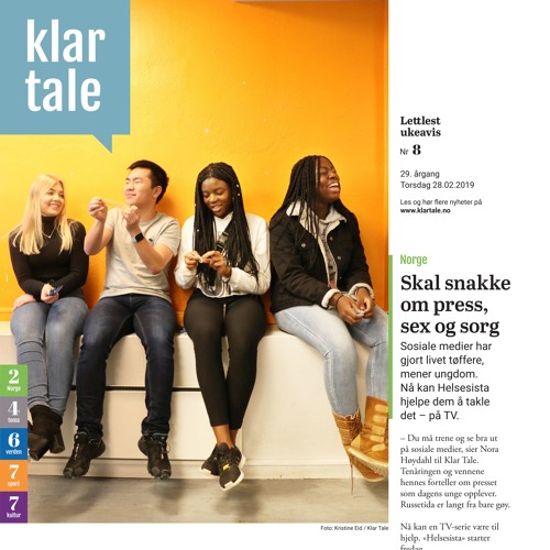 Stream Klar tale 8 - 2019 by Klar Tale | Listen online for free on ...