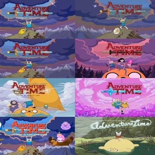 Stream Adventure Time - All Opening Themes by Midnight Palatinate ...