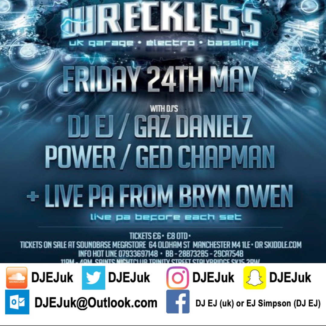 Stream DJ EJ - Wreckless Promo PART 1 (2006-8 Bassline) by DJ EJ uk ...