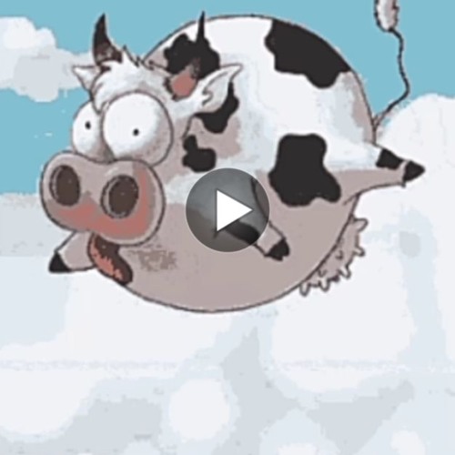 Fat Cow Cartoon