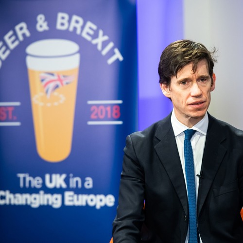 Stream Beer and Brexit with Rory Stewart MP by UK in a Changing Europe ...