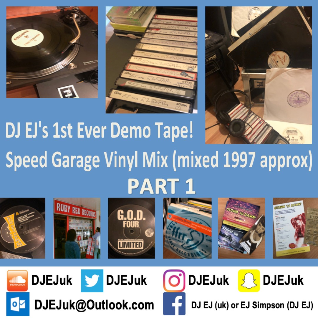 Stream DJ EJ's 1st Ever Demo Tape! - Speed Garage Vinyl Mix PART 1 ...
