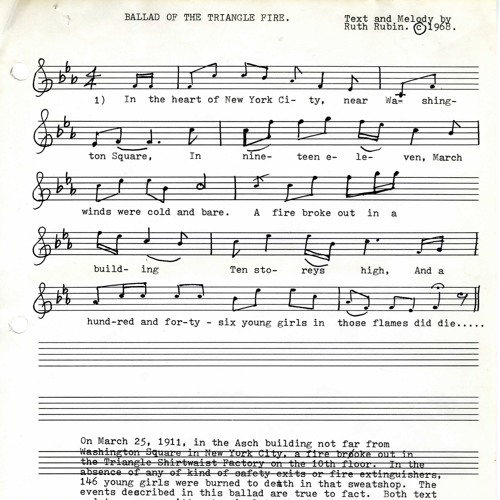 Stream Ballad of the Triangle Fire by YIVO Sound Archive | Listen ...
