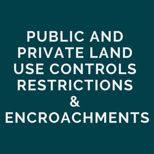 Stream episode Public And Private Land Use Controls - Private Controls ...