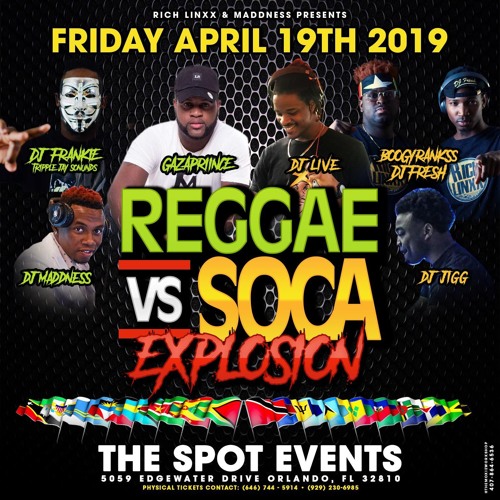 Stream Reggae Vs Soca Explosion Promo Mix - DJ BoogyRank$$ & DJ Fresh ...