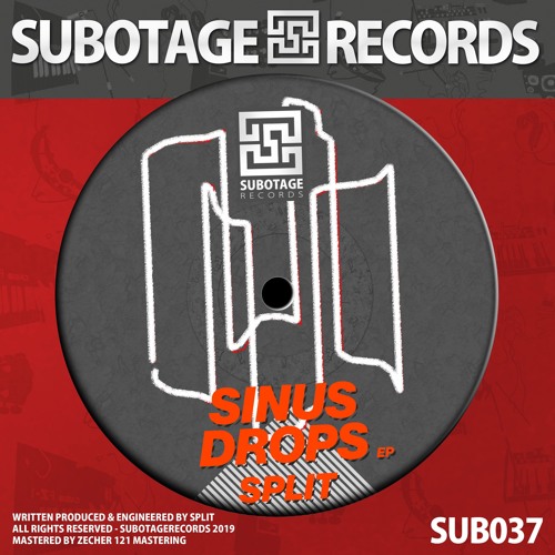 Stream SINUS DROPS / SPLIT // SINUS DROPS EP (SUB037) by subotagerecords | Listen online for ...