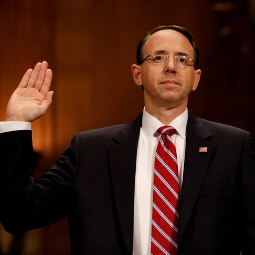 Stream Rod Rosenstein Submits Resignation Letter To Trump. All Eyes ...