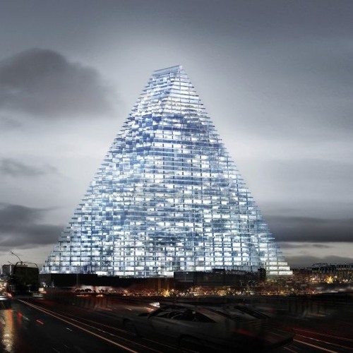 Stream episode 180-M-Tall Triangular Tower For Paris Proper by Elevator ...