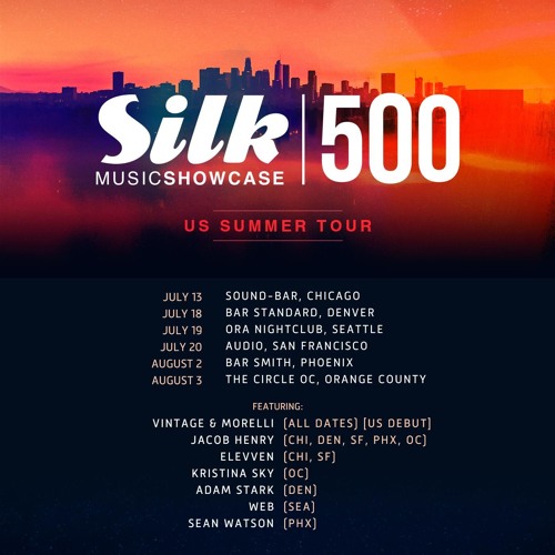 Stream Silk Music Showcase 500: USA Summer Tour (feat. Vintage ...