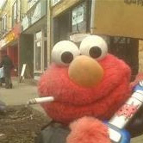 Elmo Smoking Weed