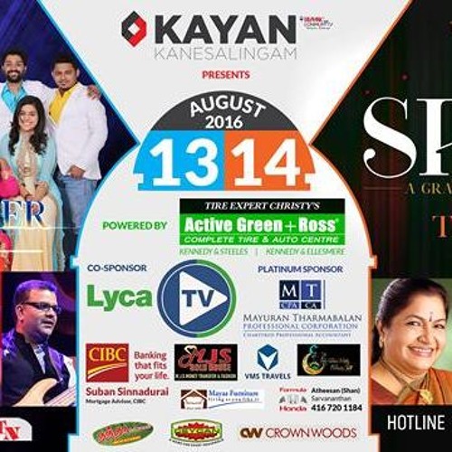 Stream SPB 50 and SUPER SINGER SHOW 2016 in Canada by myaudio | Listen ...