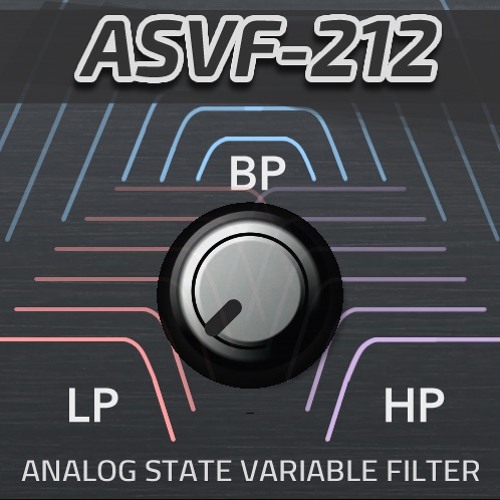 Stream ASVF-212. Analog State Variable Filter [Rack Extension demo] by ...