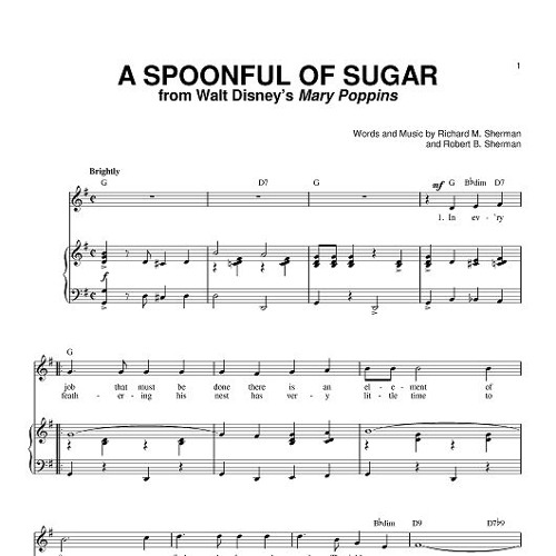 Stream A Spoonful Of Sugar - Arr. Mikey Mills For 'G' Roll Nickelodeon ...