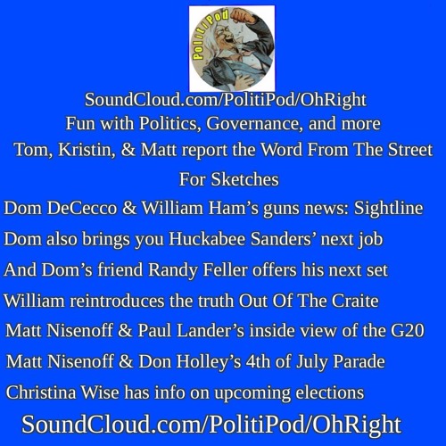 Stream episode Oh Right by PolitiPod podcast | Listen online for free ...