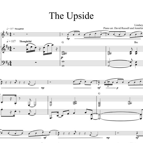 Stream The Upside Piano Accompaniment Sample by Lindsey Stirling Sheet ...