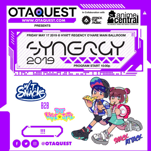 Stream SNACK ATTACK - SYNERGY 2019 Extended Mix by W.T. Snacks | Listen ...