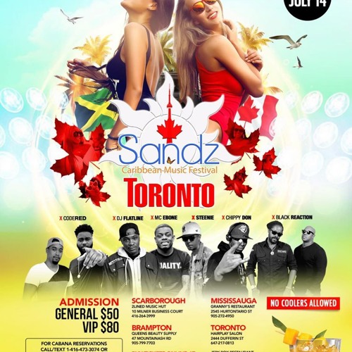 Stream SANDZ TORONTO 2019 - BLACK REACTION/CHRIS DYMOND/FLATLINE ...