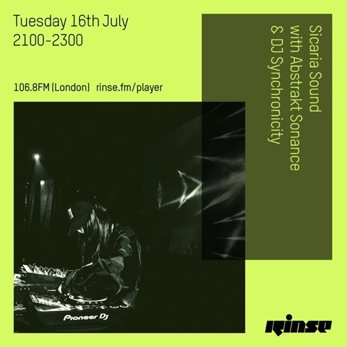 Stream Rhino Glitch (Clip) - Sicaria Sound Rinse FM by B-Say | Listen ...