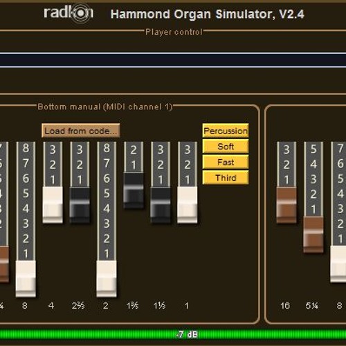 Stream Sound sample of my Hammond Organ Simulator (1997 / 2019) by ...