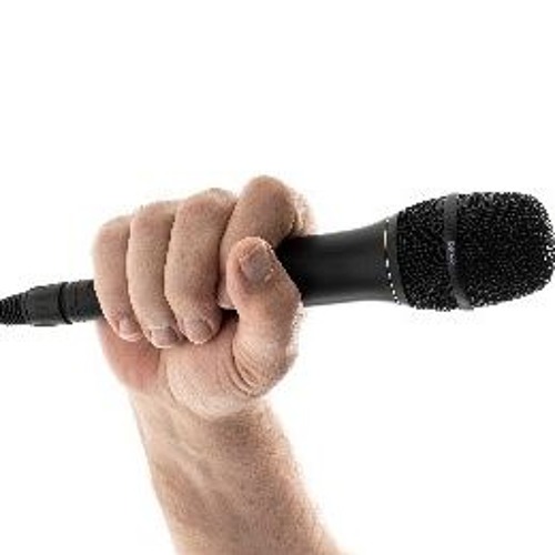 Stream Holding the microphone at the end of the handle. by DPA ...