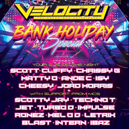 Stream DJ Cheesy MC Double M - Velocity 23-08-19 by Velocity Dance ...