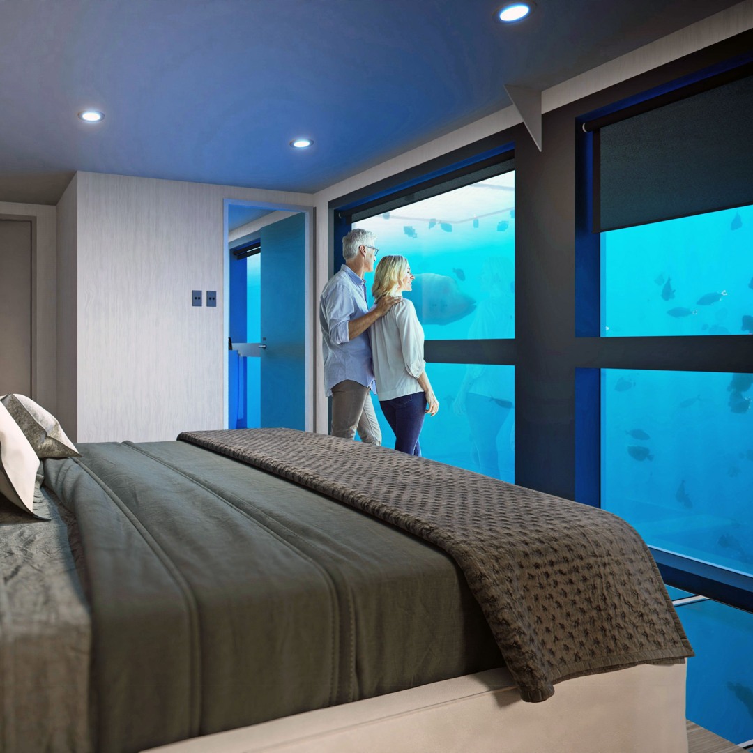 Stream Shaun Cawood On Cruise Whitsunday's New Underwater Reef Suites ...