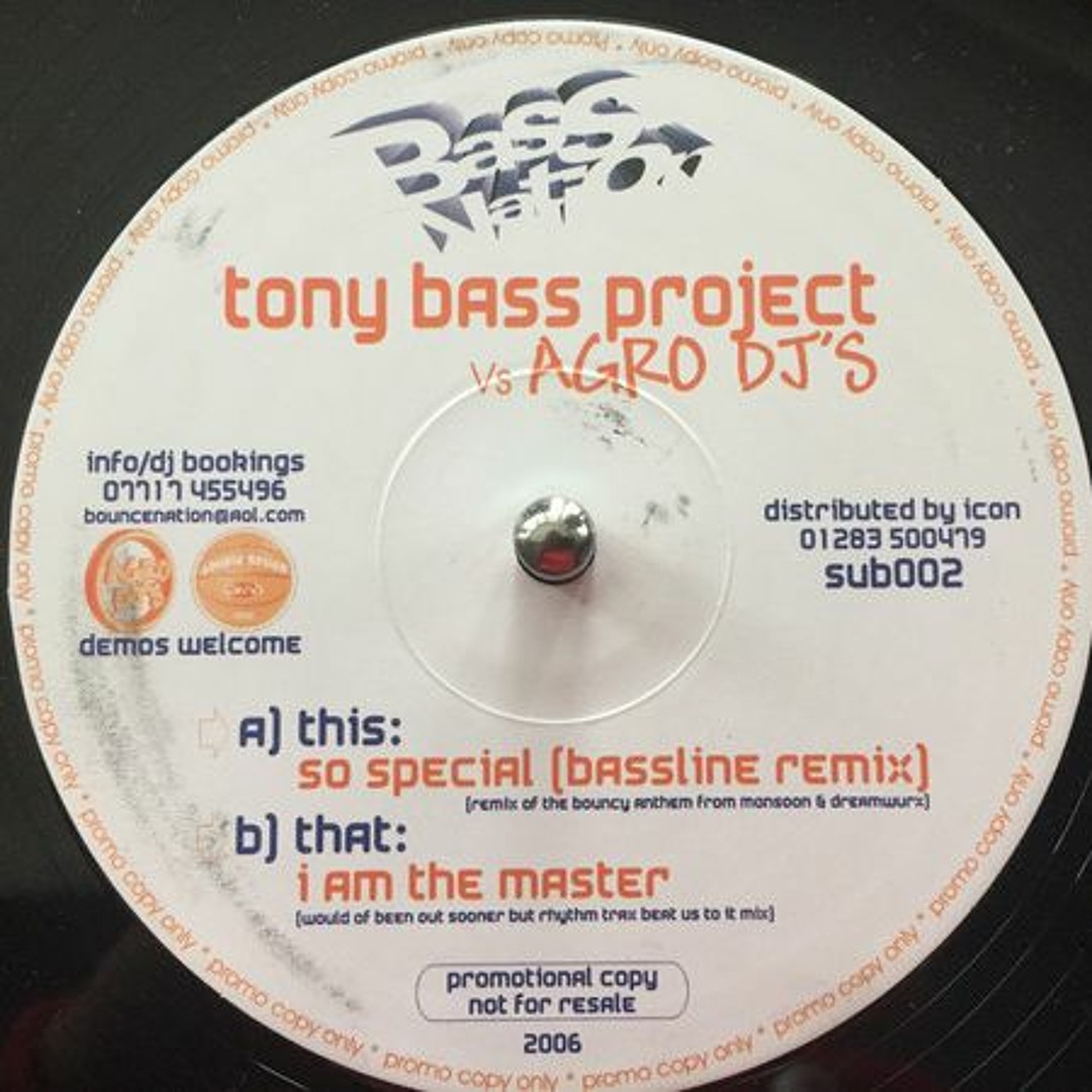 Stream Tony Bass Project vs Agro DJ's - So Special (Bassline Remix) by ...