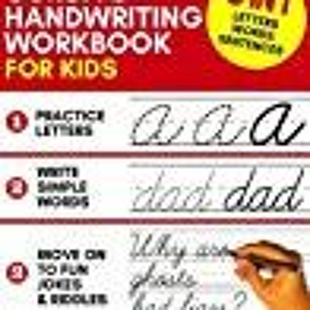 Stream DOWNLOAD Cursive Handwriting Workbook for Kids 3-In-1 Writing ...