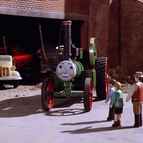 EDWARD TREVOR TRACTION ENGINE Thomas The Tank Engine 1986 Postcard ...