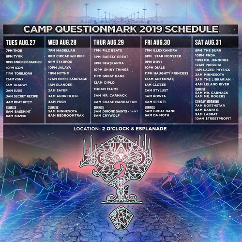 Stream CAMP QUESTION MARK SUNRISE 2019 by DA MOTH | Listen online for ...