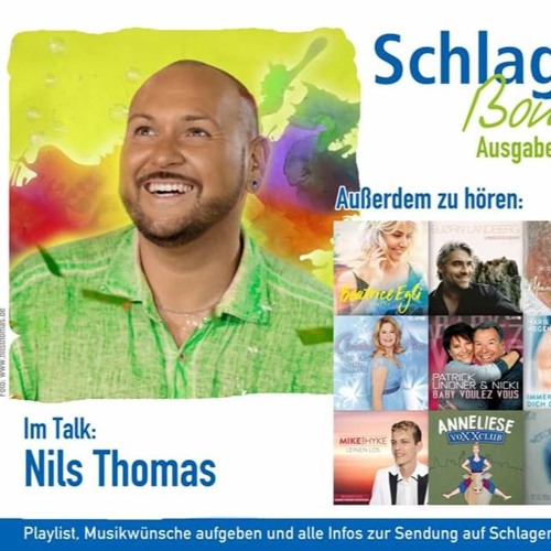 Stream episode 28.09.2019 Schlagerboulevard Talk Nils Thomas by Nils ...
