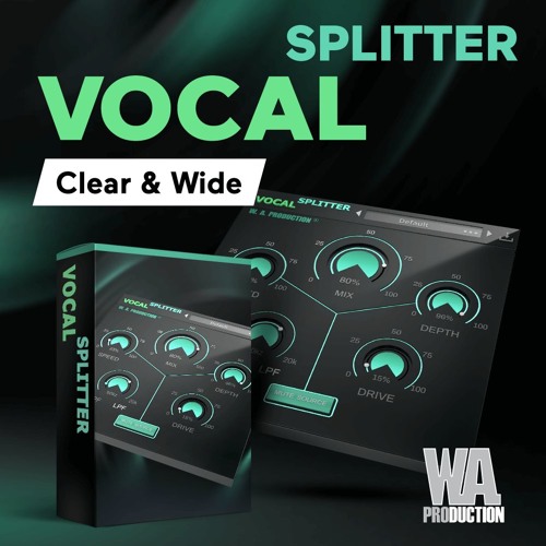 Stream VOCAL SPLITTER Audio Plugin - Clear & Wide (VST / AU / AAX) by W ...