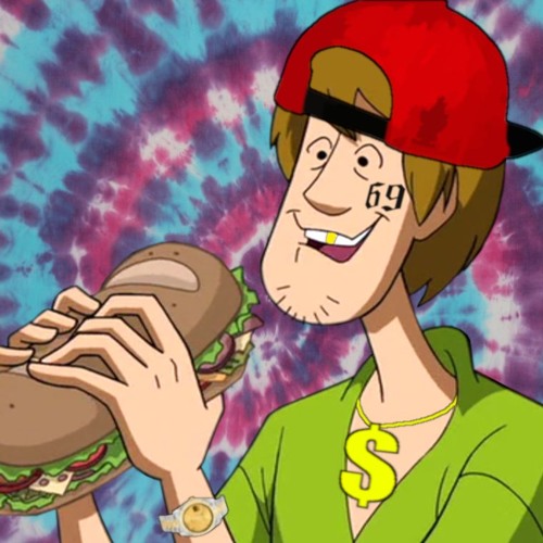 Shaggy Eating A Sandwich
