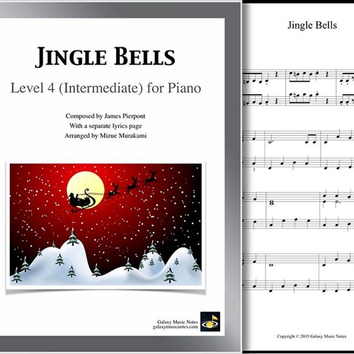 Stream Jingle Bells for Intermediate Piano Solo by Galaxy Music Notes ...
