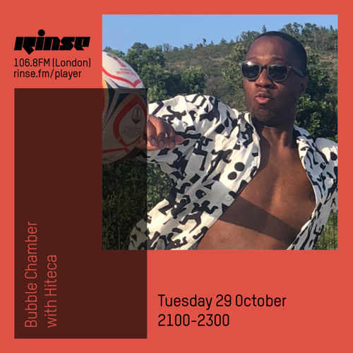 Stream Bubble Chamber with Hiteca - 29 October 2019 by Rinse FM ...