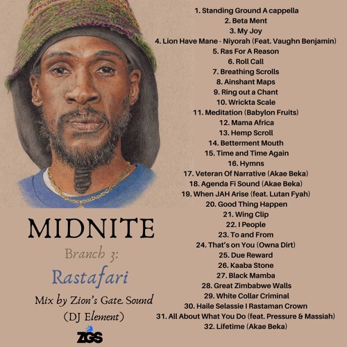 Stream Midnite Branch 3: Rastafari - Mix by Zion's Gate Sound (DJ ...