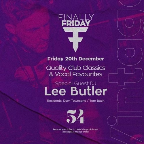 Stream Lee Butler - 54 Liverpool - Vintage Mix - Club Classics & Vocal ...